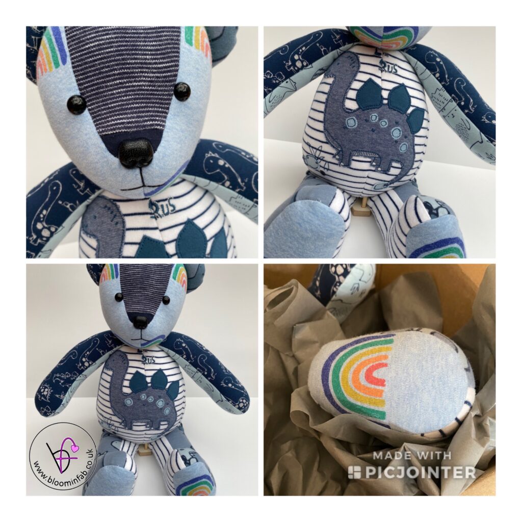 Handmade Memory Keepsake Bear – bloominfab